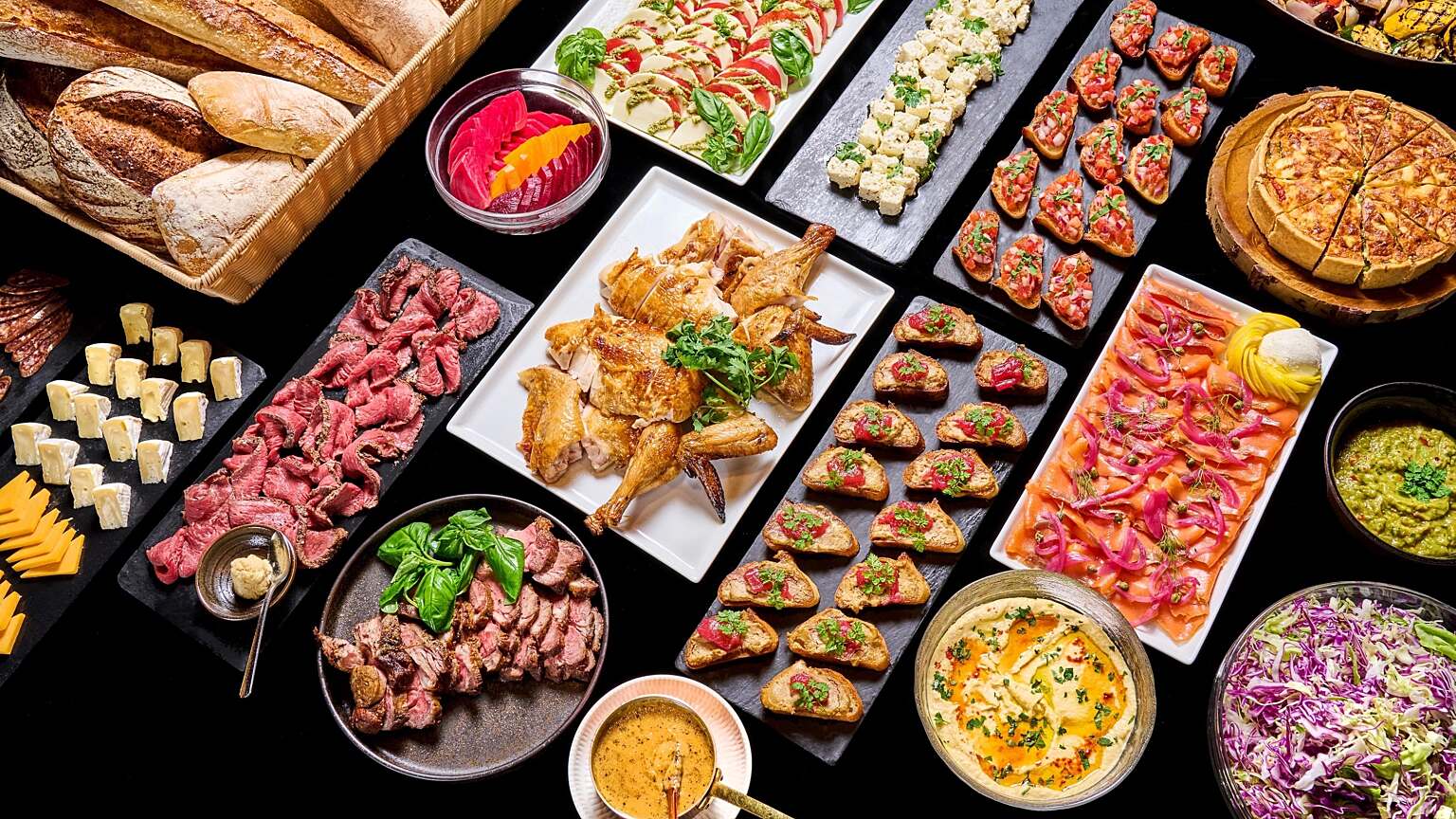 Homemade Bread Lunch Buffet in Summer | Kumo Restaurant
