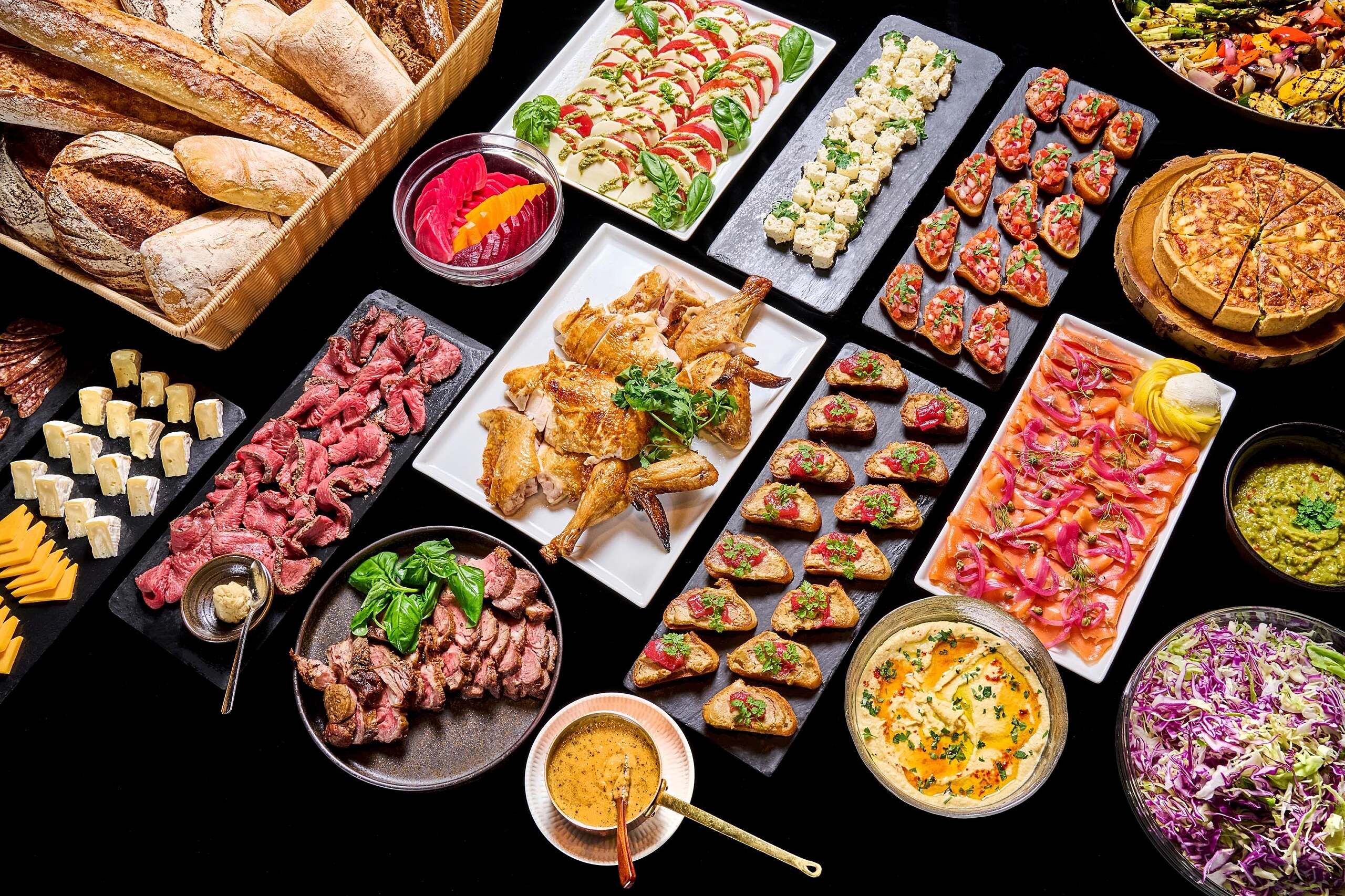Homemade Bread Lunch Buffet in Summer | Kumo Restaurant